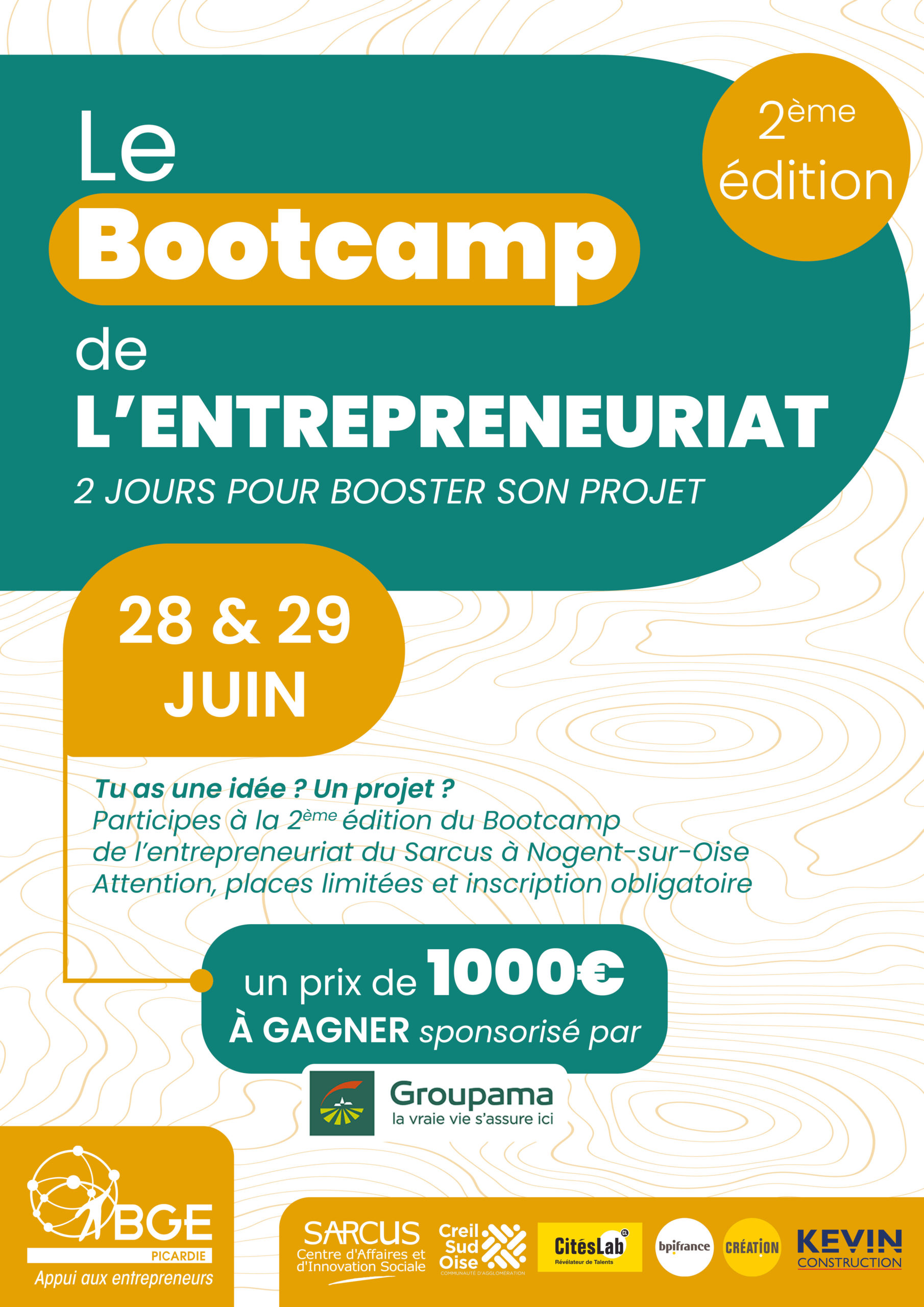 Bootcamp de l'entrepreneuriat - BGE Picardie